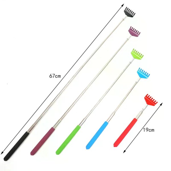 Stainless Steel Claw Back Scraper Telescopic Retractable Massage ...